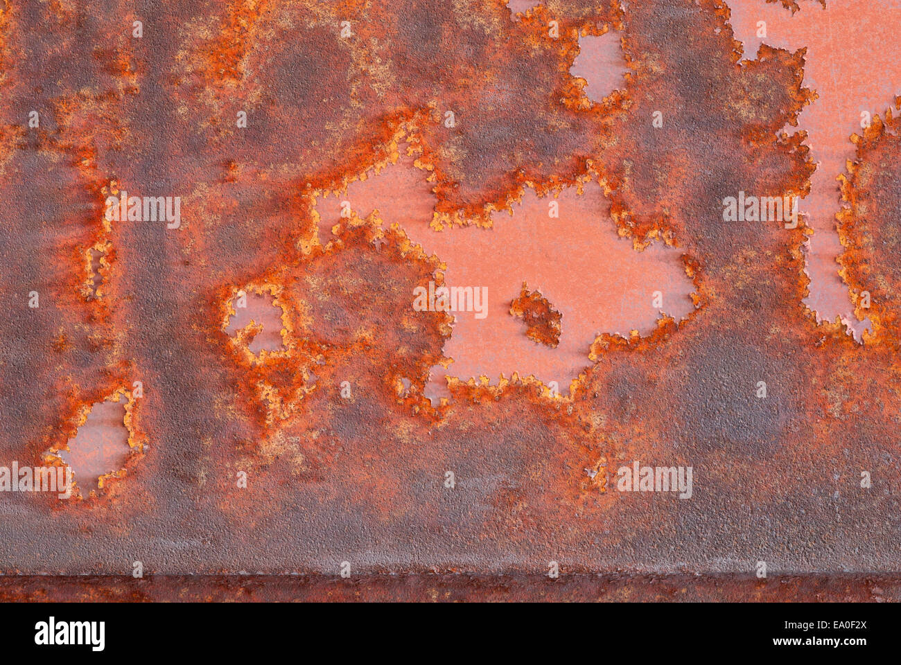 Background texture of a sheet of rusted metal Stock Photo - Alamy