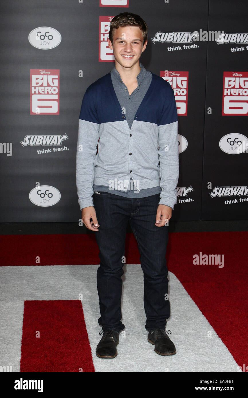 Los Angeles, California, USA. 4th Nov, 2014. Gavin MacIntosh attends ...