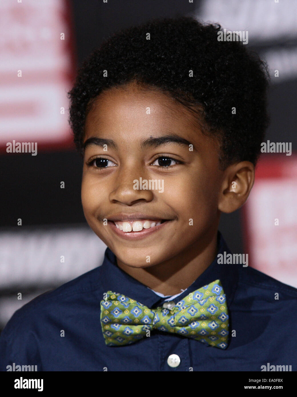 Los Angeles, California, USA. 4th Nov, 2014. Miles Brown attends ...