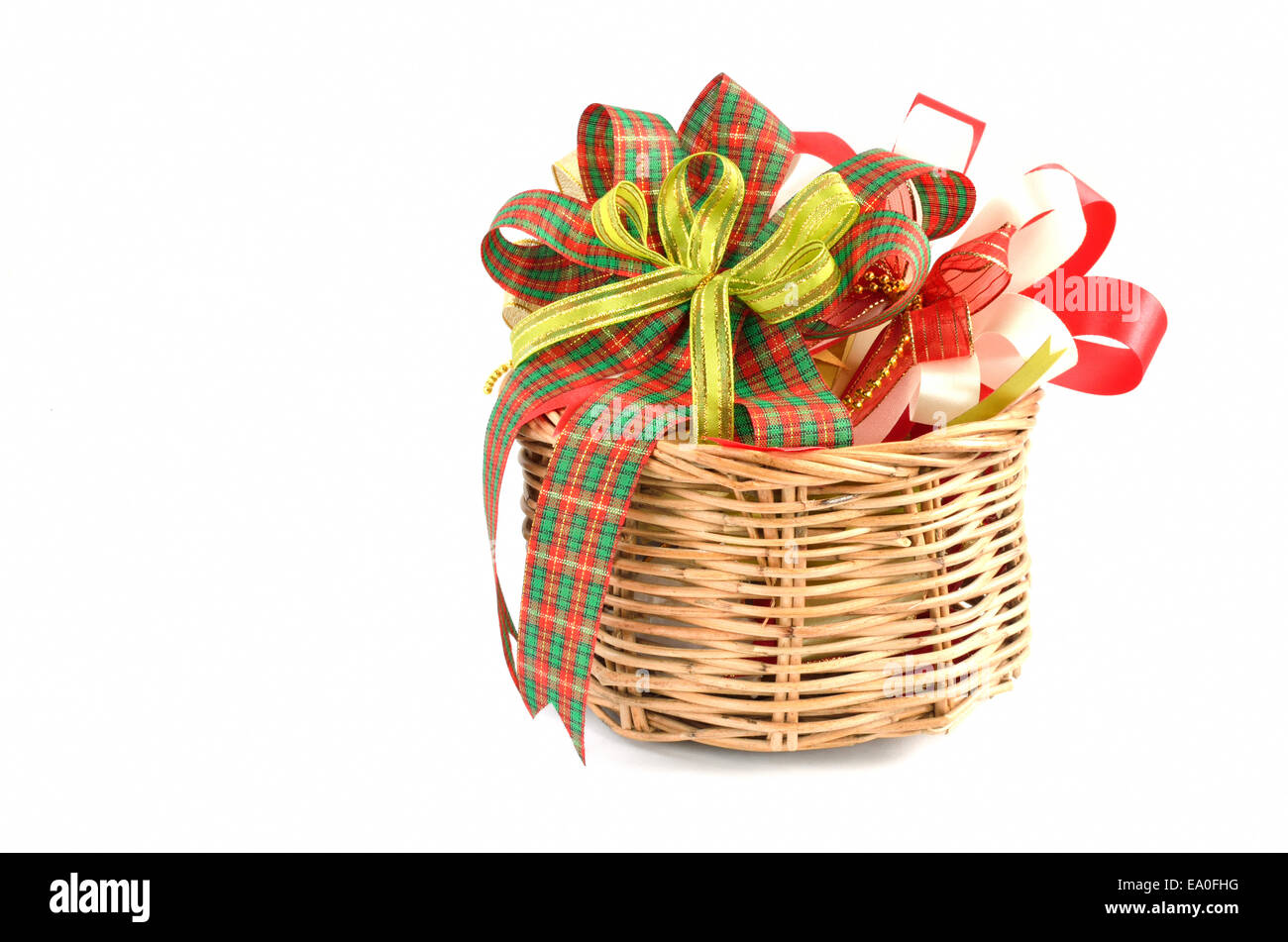 Gift box christmas branches Cut Out Stock Images & Pictures - Alamy