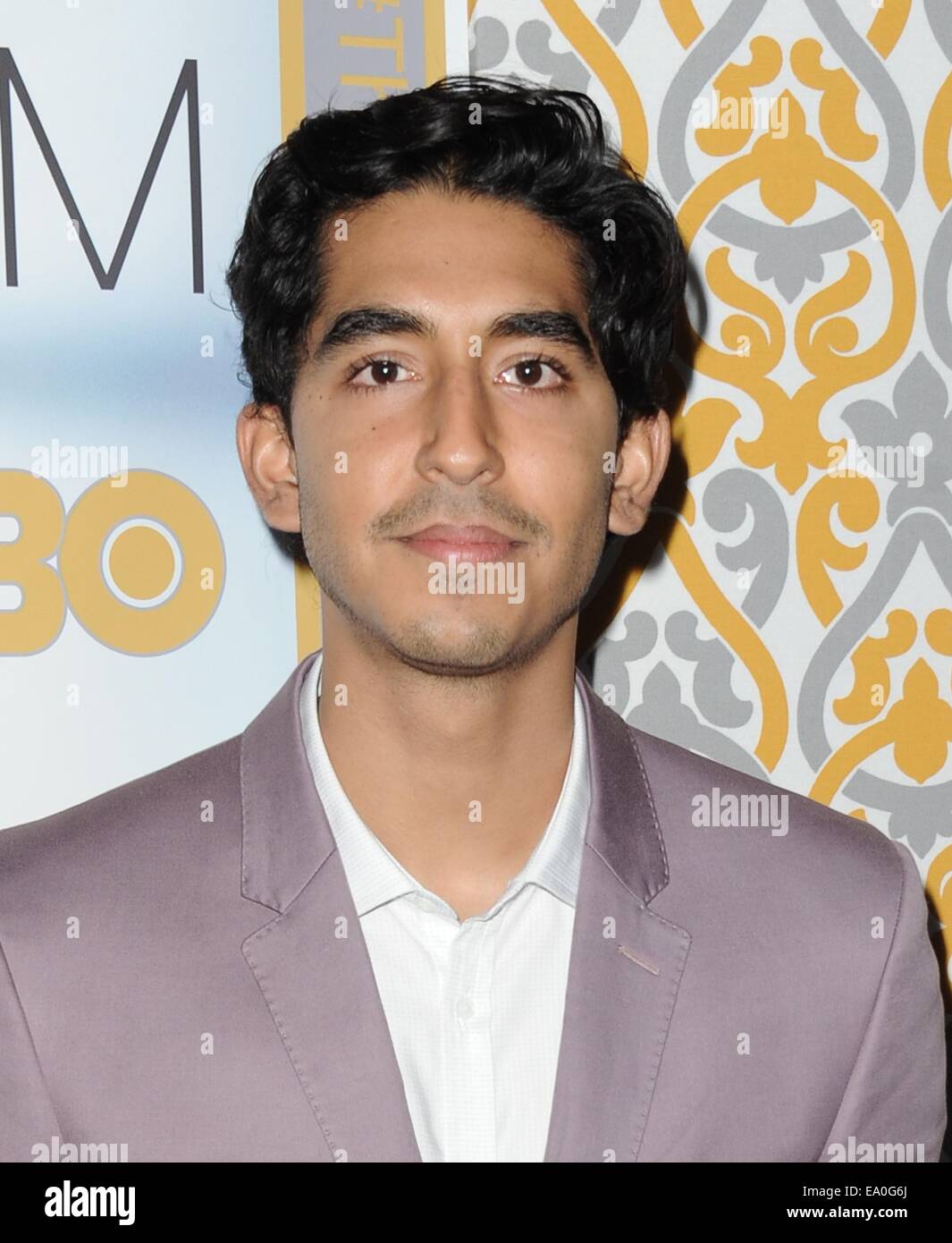 Los Angeles, CA, USA. 4th Nov, 2014. Dev Patel at arrivals for HBO's ...