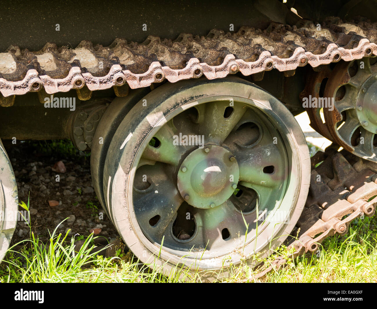 Tank wheel hi-res stock photography and images - Alamy