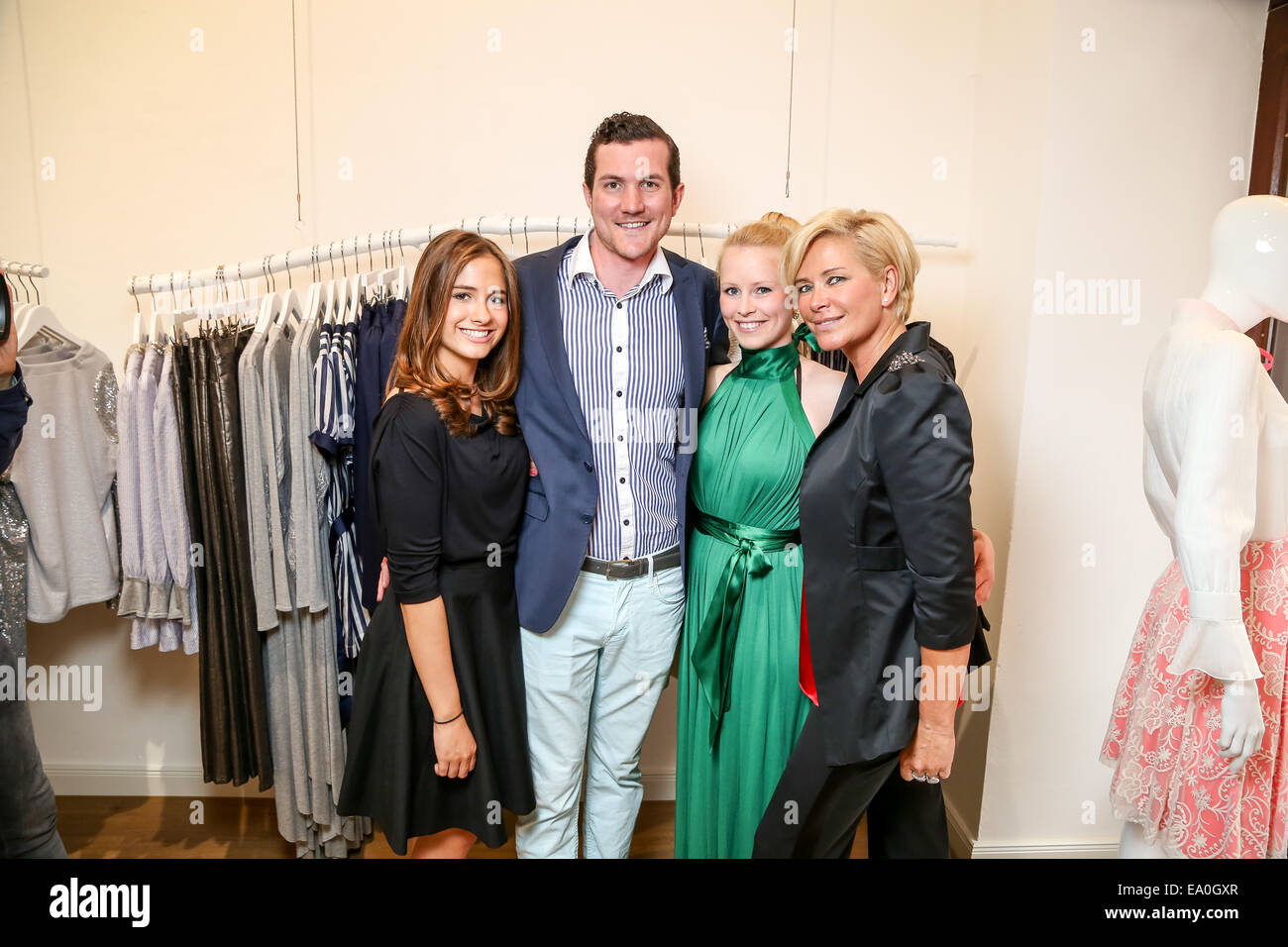 Claudia effenberg and daughter lucia strunz hi-res stock photography ...