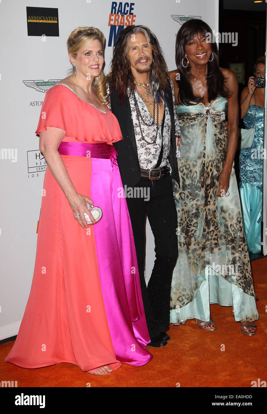 21st Annual Race To Erase MS Gala Featuring: Nancy Davis,Steven Tyler ...