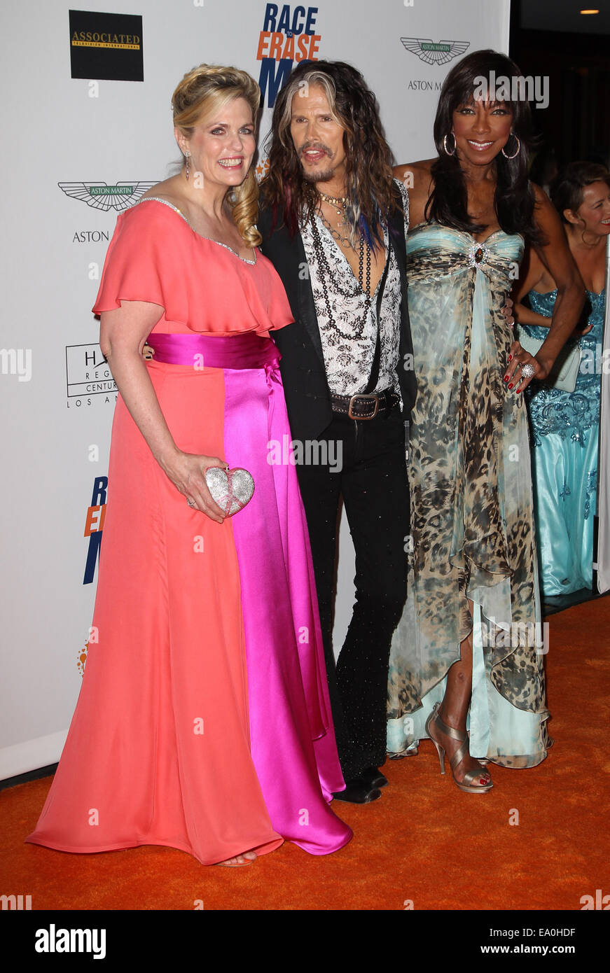 21st Annual Race To Erase MS Gala Featuring: Nancy Davis,Steven Tyler ...