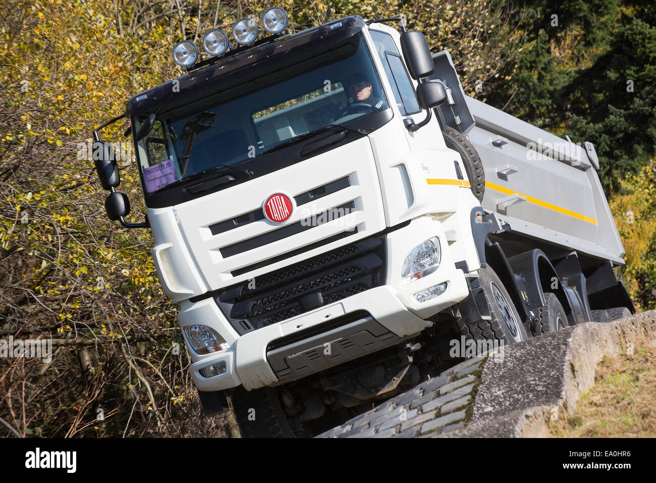 Czech lorry maker Tatra Koprivnice presents new model Tatra Phoenix ...