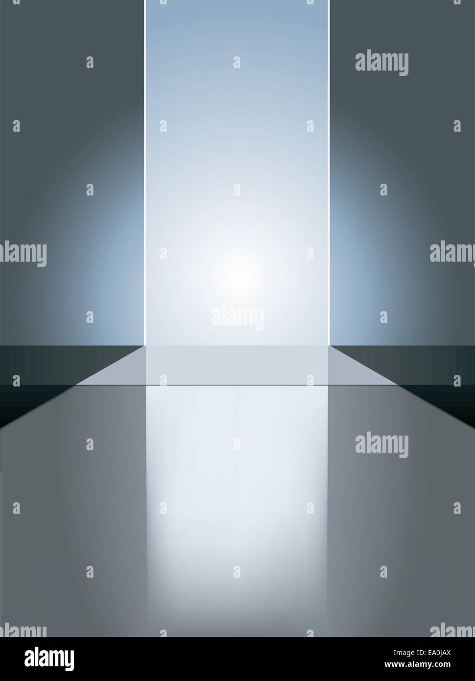 Empty fashion show catwalk hi-res stock photography and images - Alamy