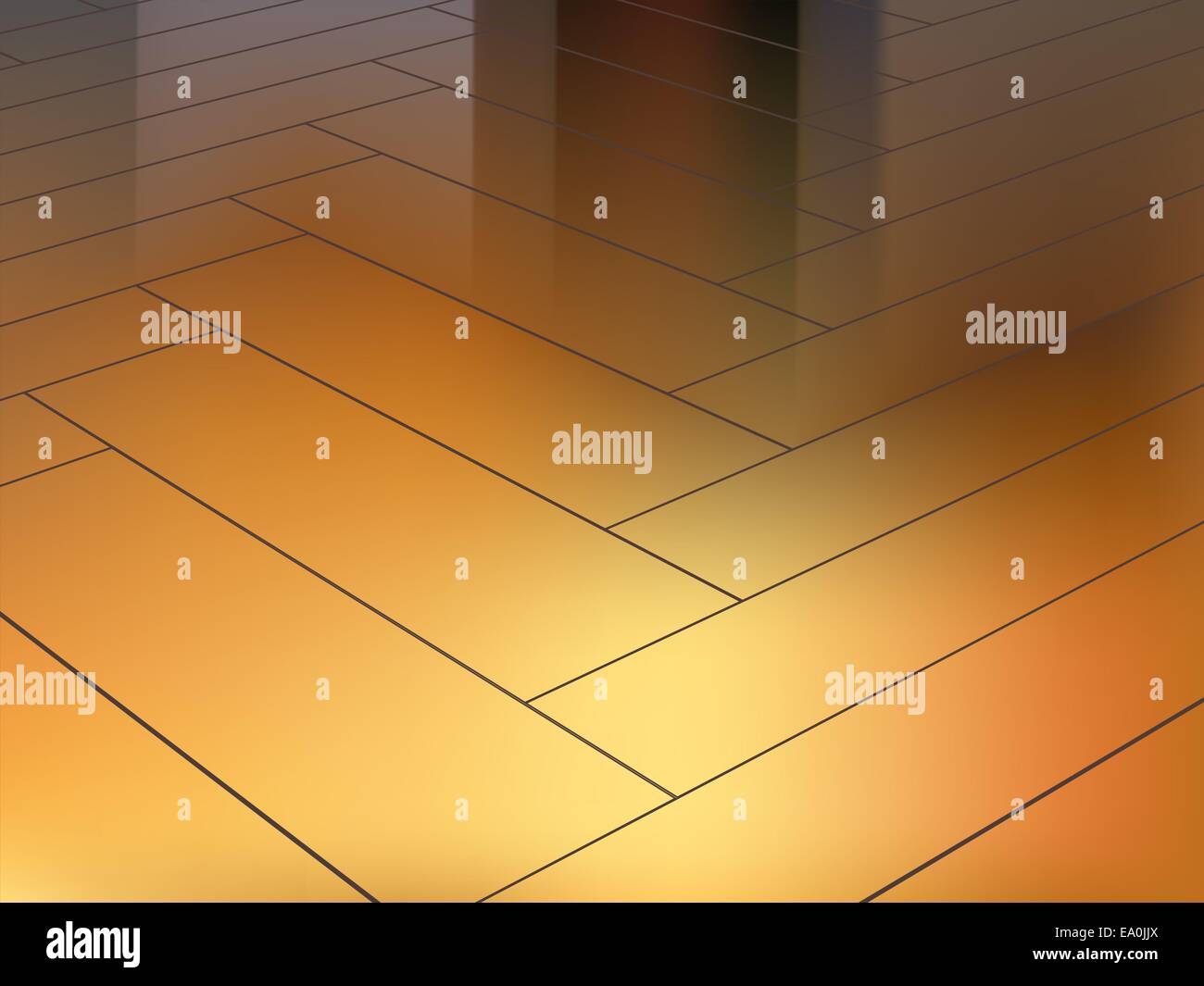 vector shiny floor with wall reflections Stock Vector Image & Art - Alamy