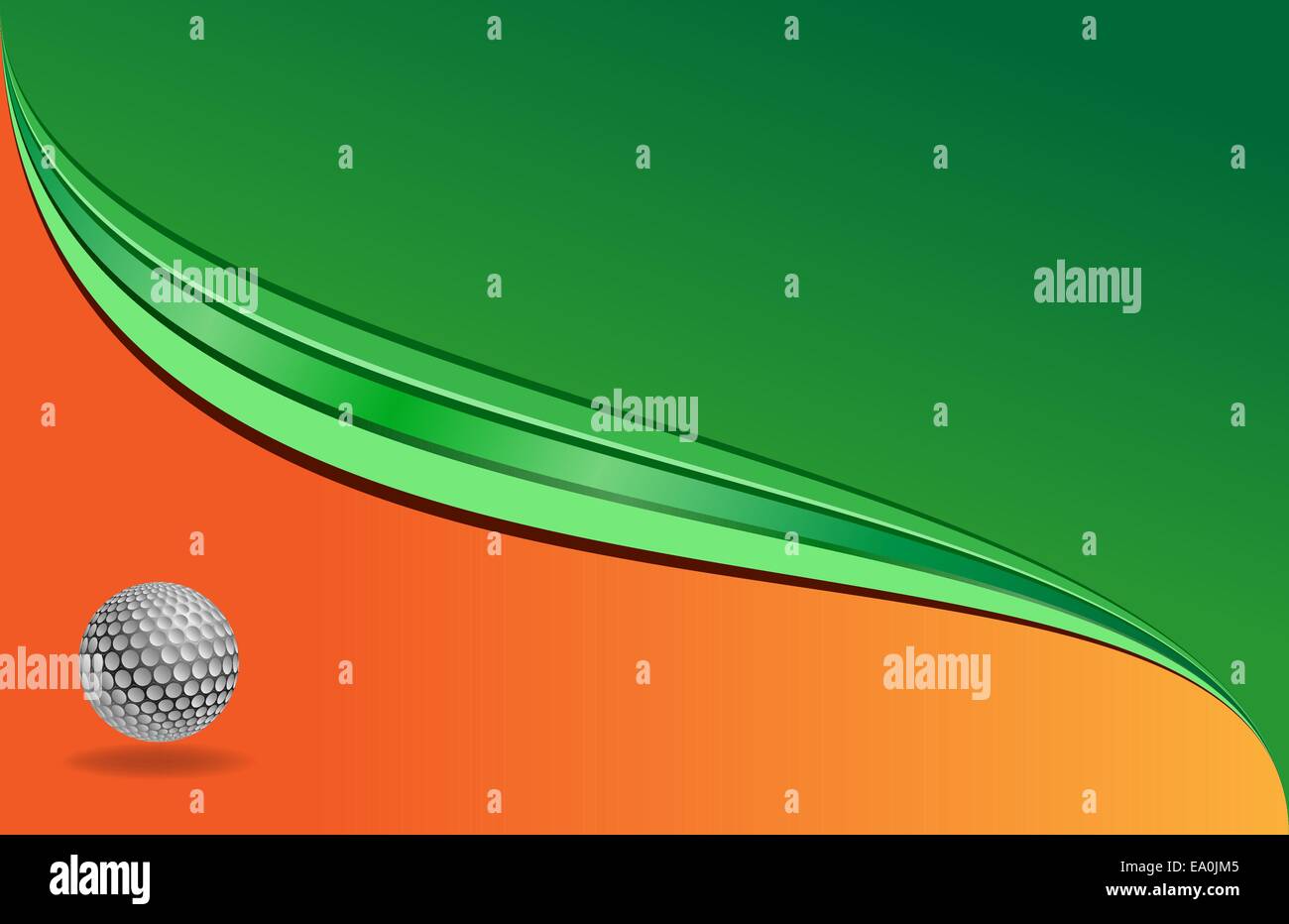 vector golf background useful for banners,visit cards etc Stock Vector ...