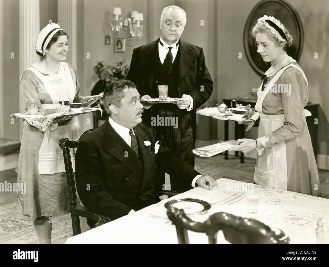 At your service Stock Photo - Alamy