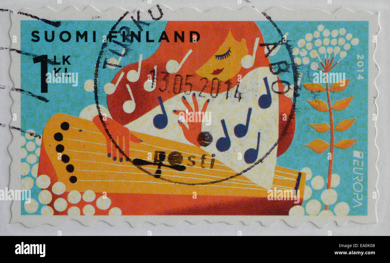 Finland postage stamp hi-res stock photography and images - Alamy