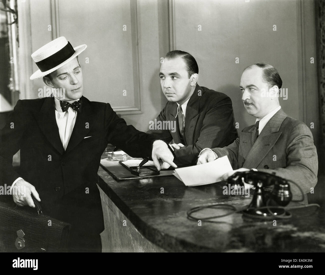 Hotel check in Stock Photo - Alamy