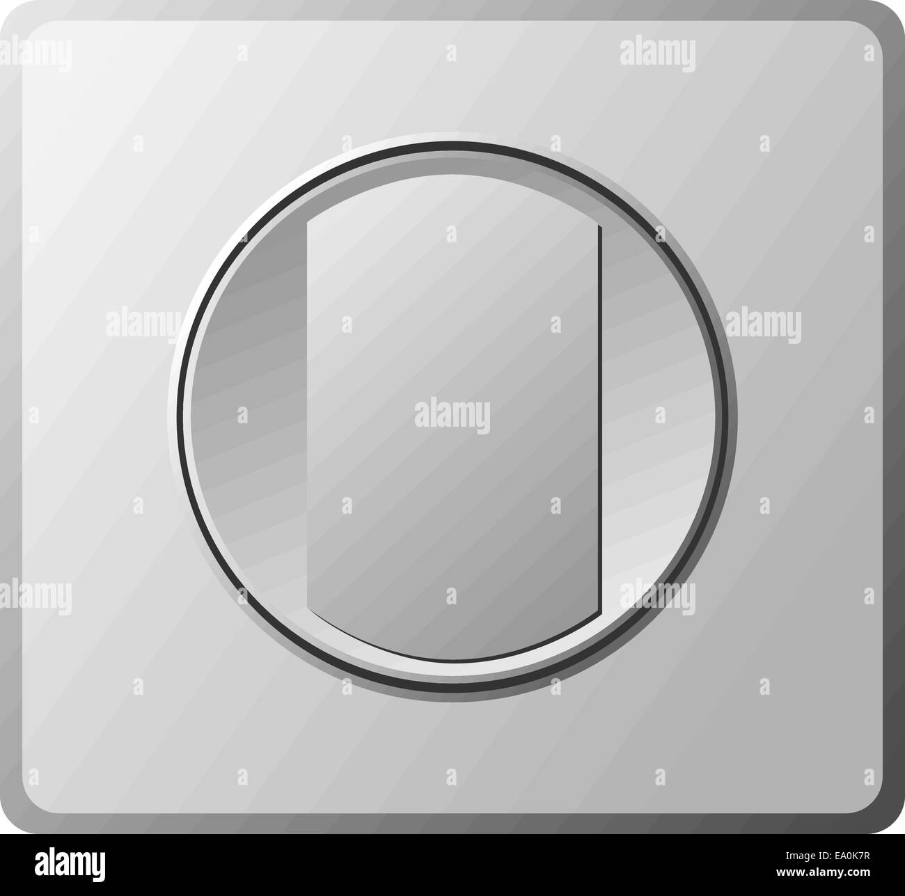 Vector light switch on white background Stock Vector Image & Art - Alamy