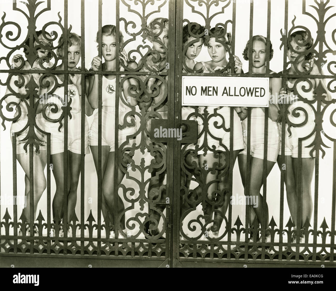 No men allowed Stock Photo - Alamy