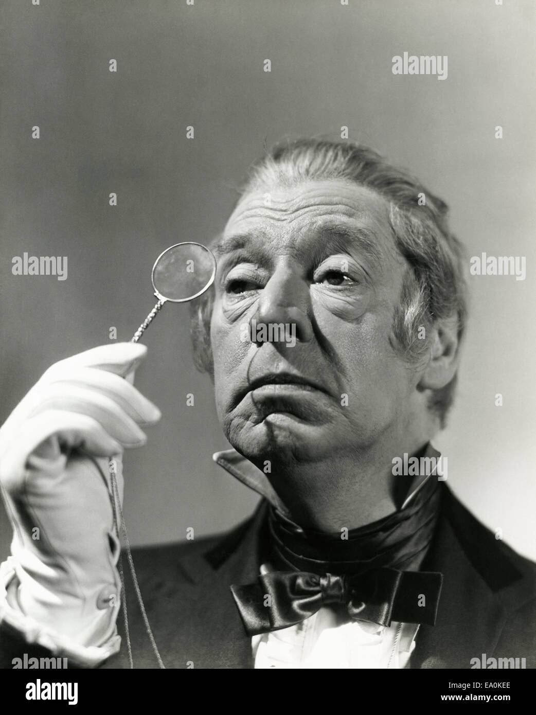 Old Man Monocle Stock Photos & Old Man Monocle Stock Images - Alamy