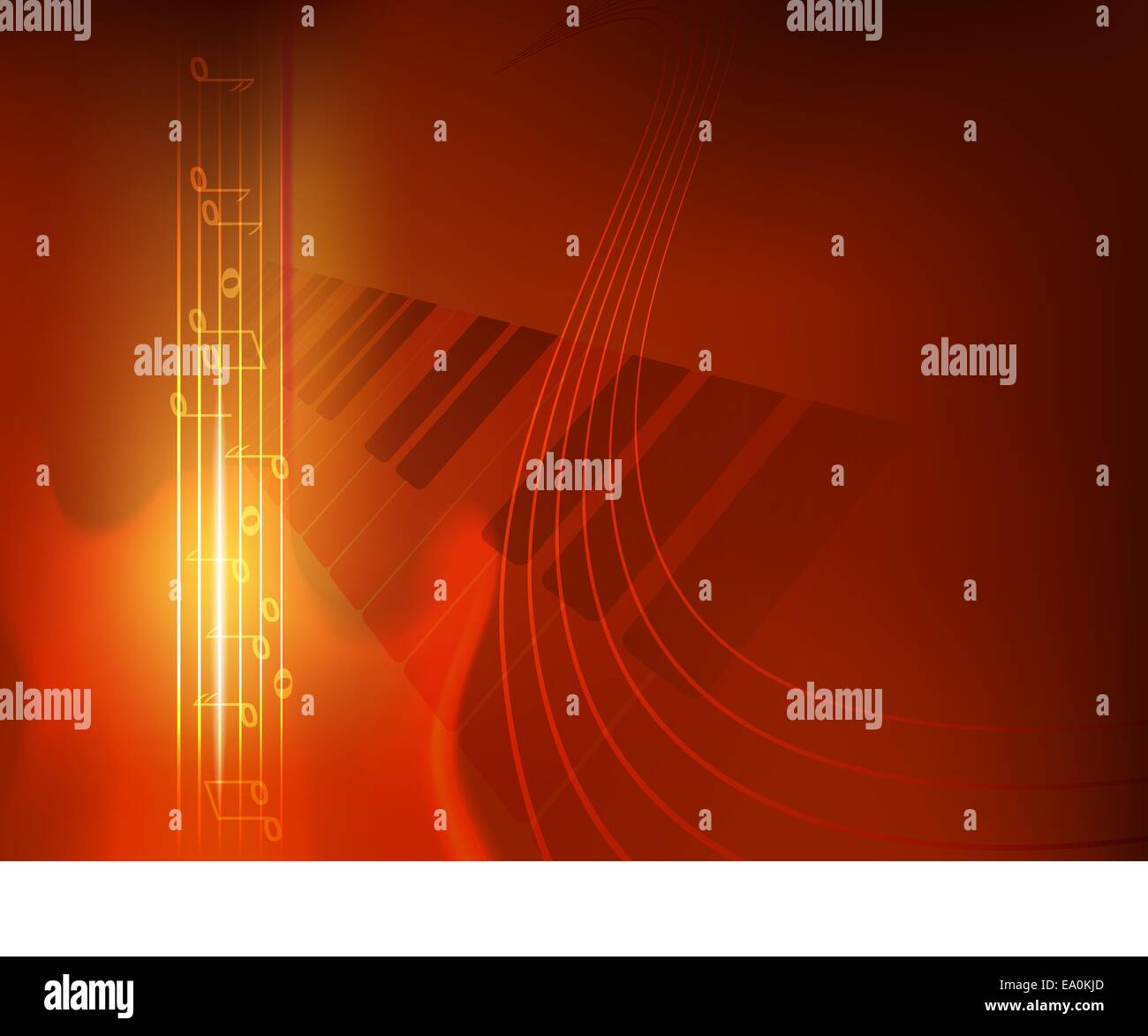 vector concept music background, eps10 file, used transparency ...