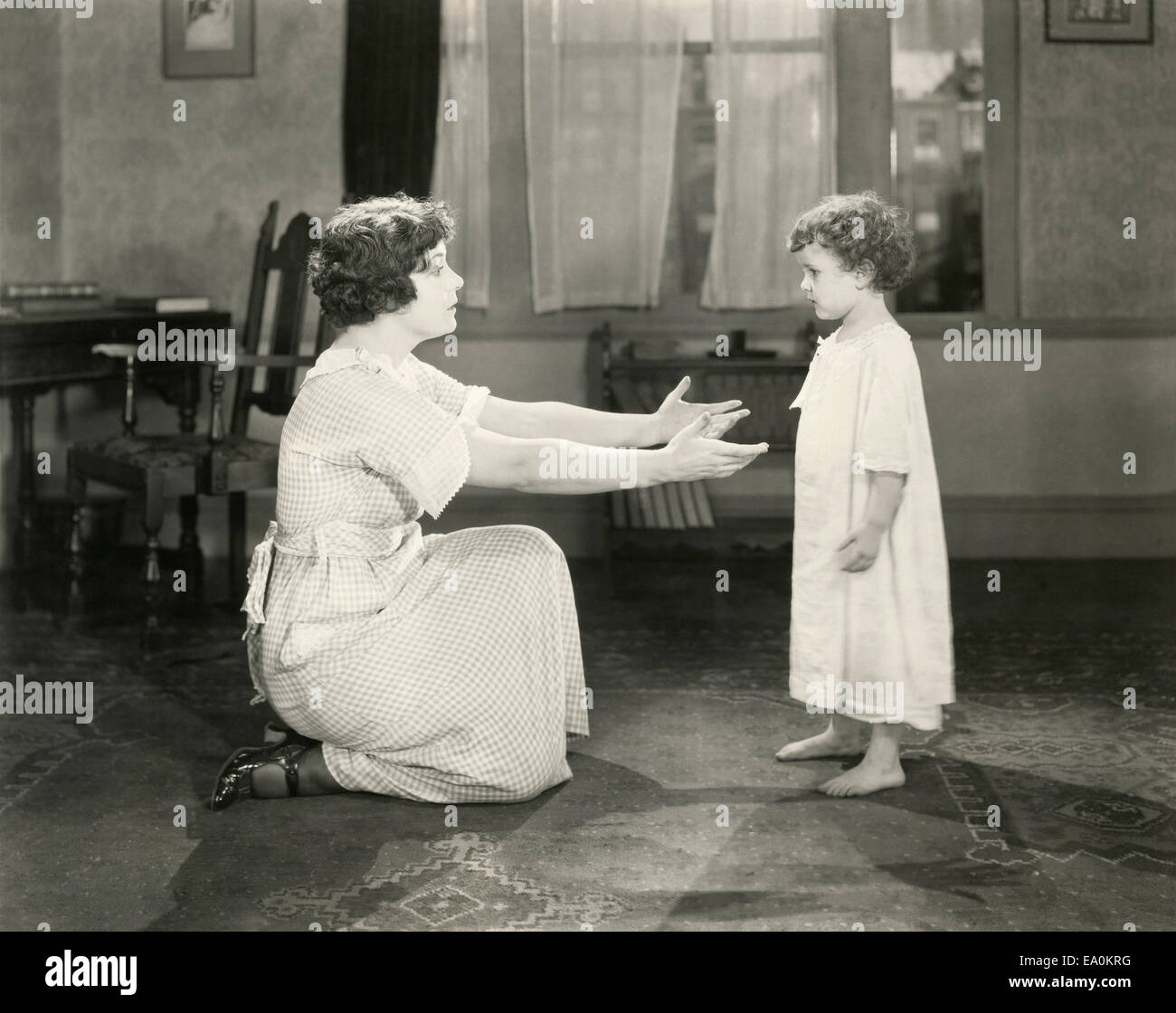 Come to mommy Stock Photo - Alamy