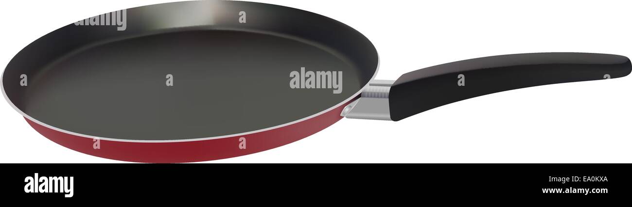 Vector realistic pan on white background Stock Vector Image & Art - Alamy