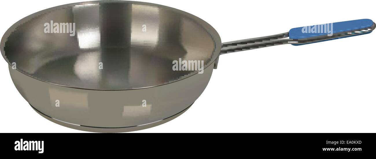 vector realistic pan on white background Stock Vector Image & Art - Alamy