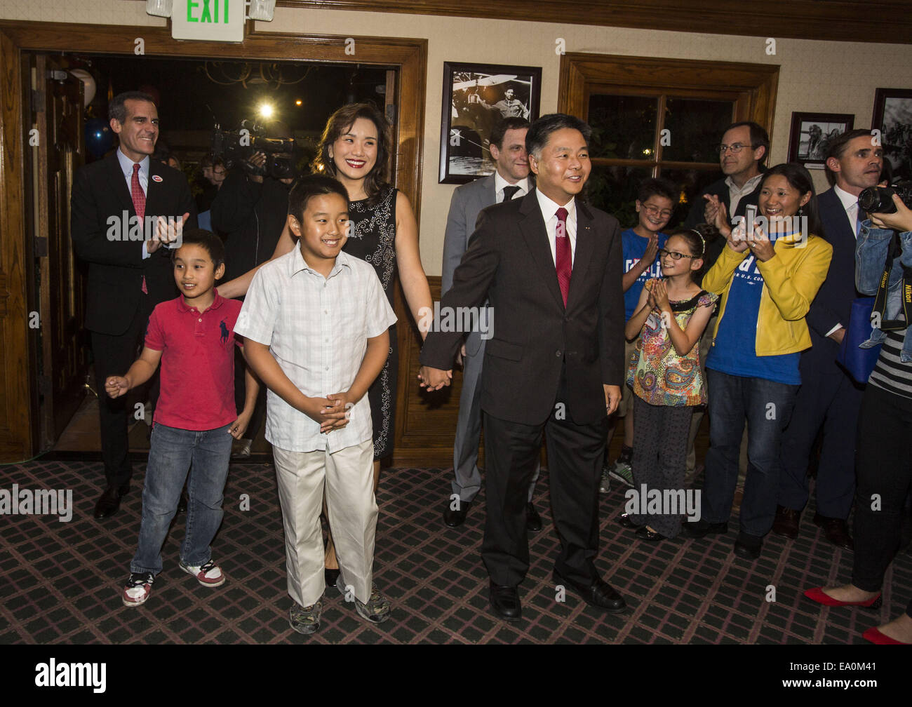 Los Angeles, California, USA. 4th Nov, 2014. Democratic Party ...