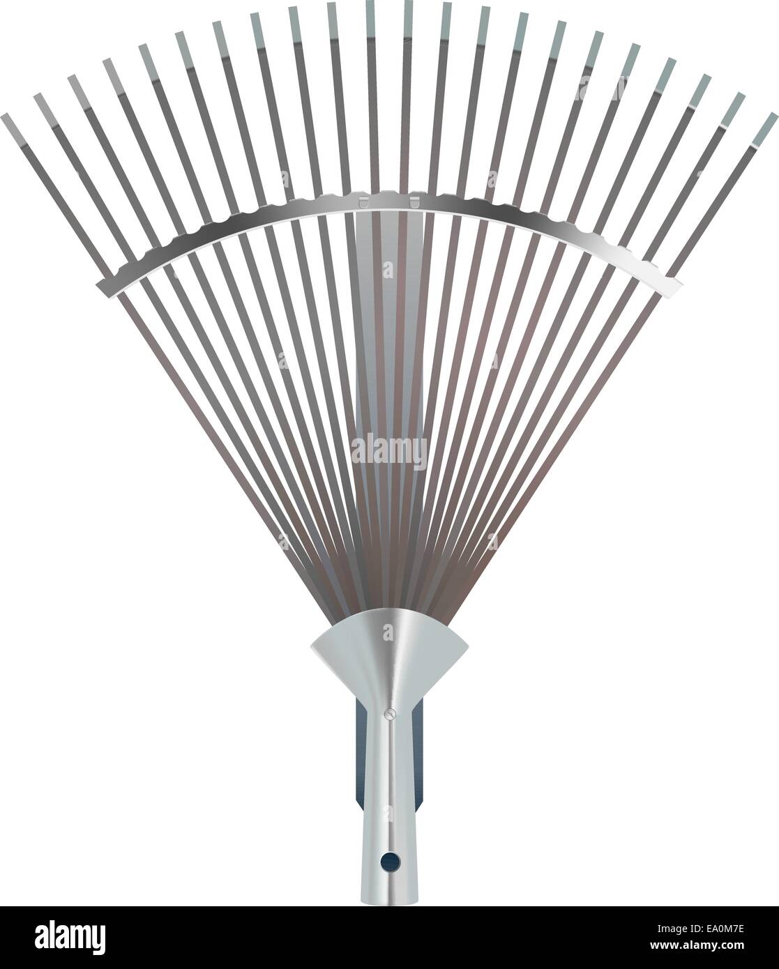 vector realistic rake on white background Stock Vector Image & Art - Alamy