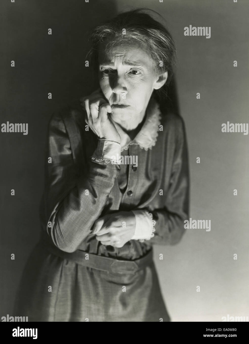 Paralyzed in fear Stock Photo - Alamy