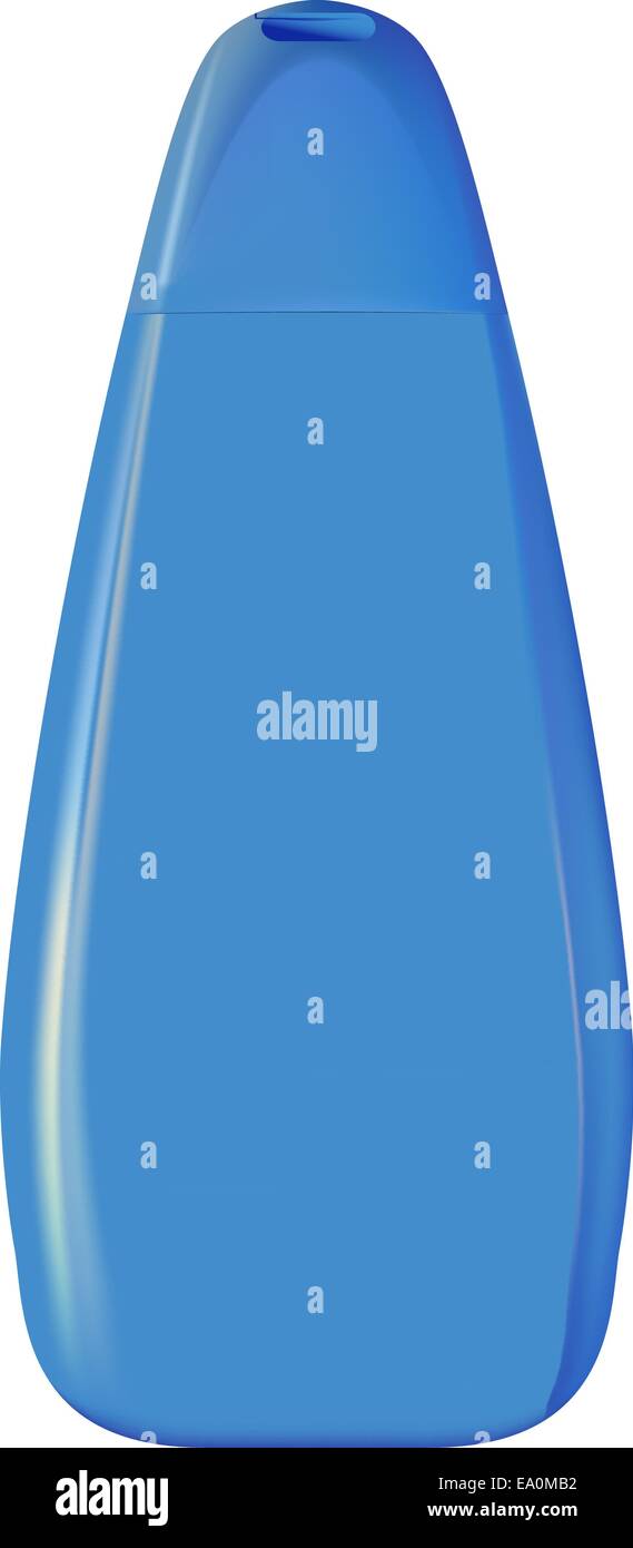 Bottle shampoo isolated on Stock Vector Images - Alamy