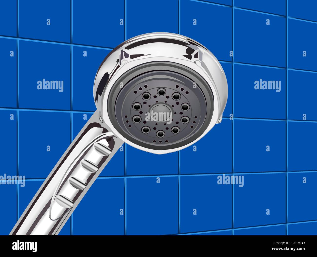 shower head closeup Stock Vector Image & Art - Alamy