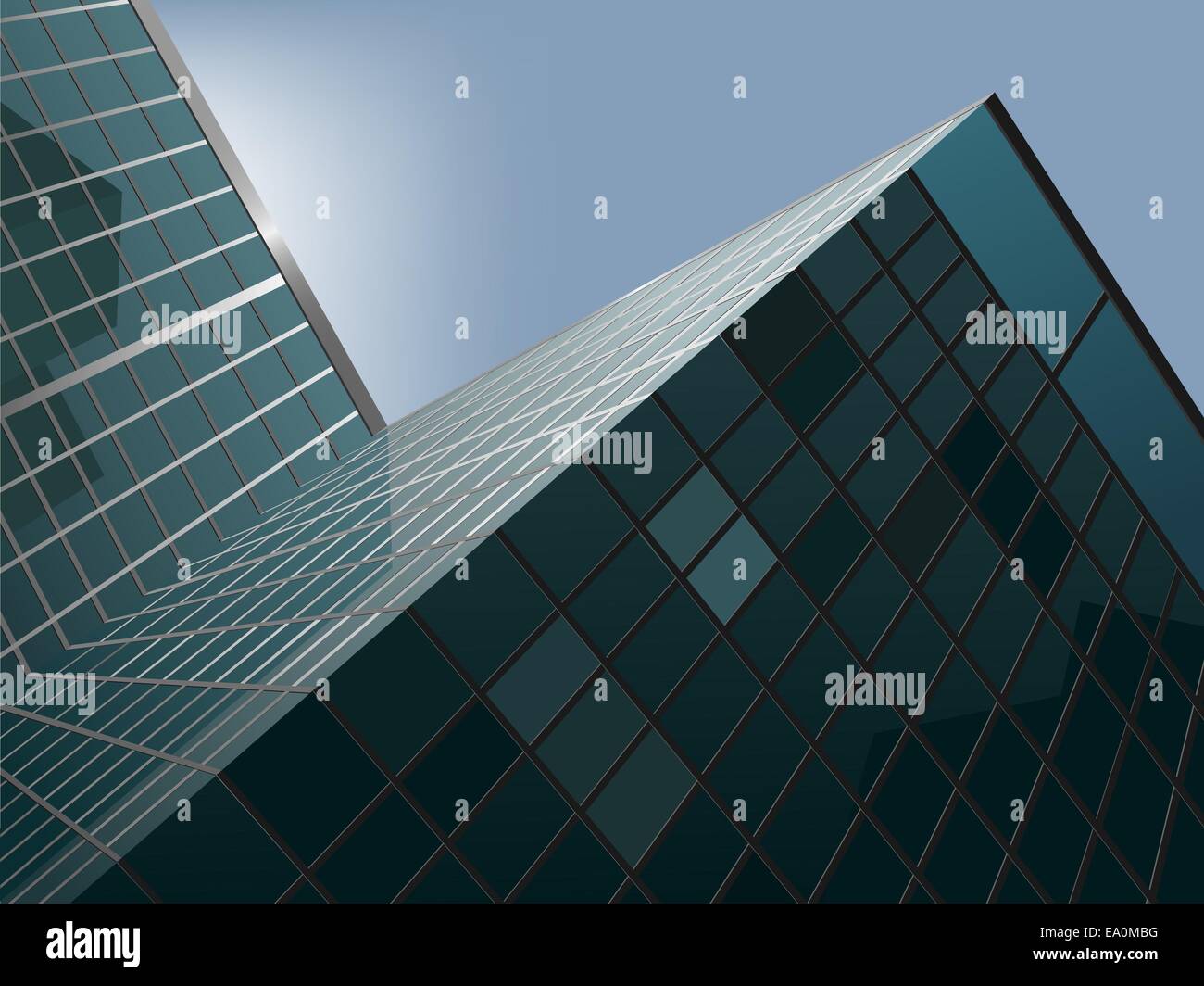 Skyscraper architecture building Stock Vector Images - Alamy