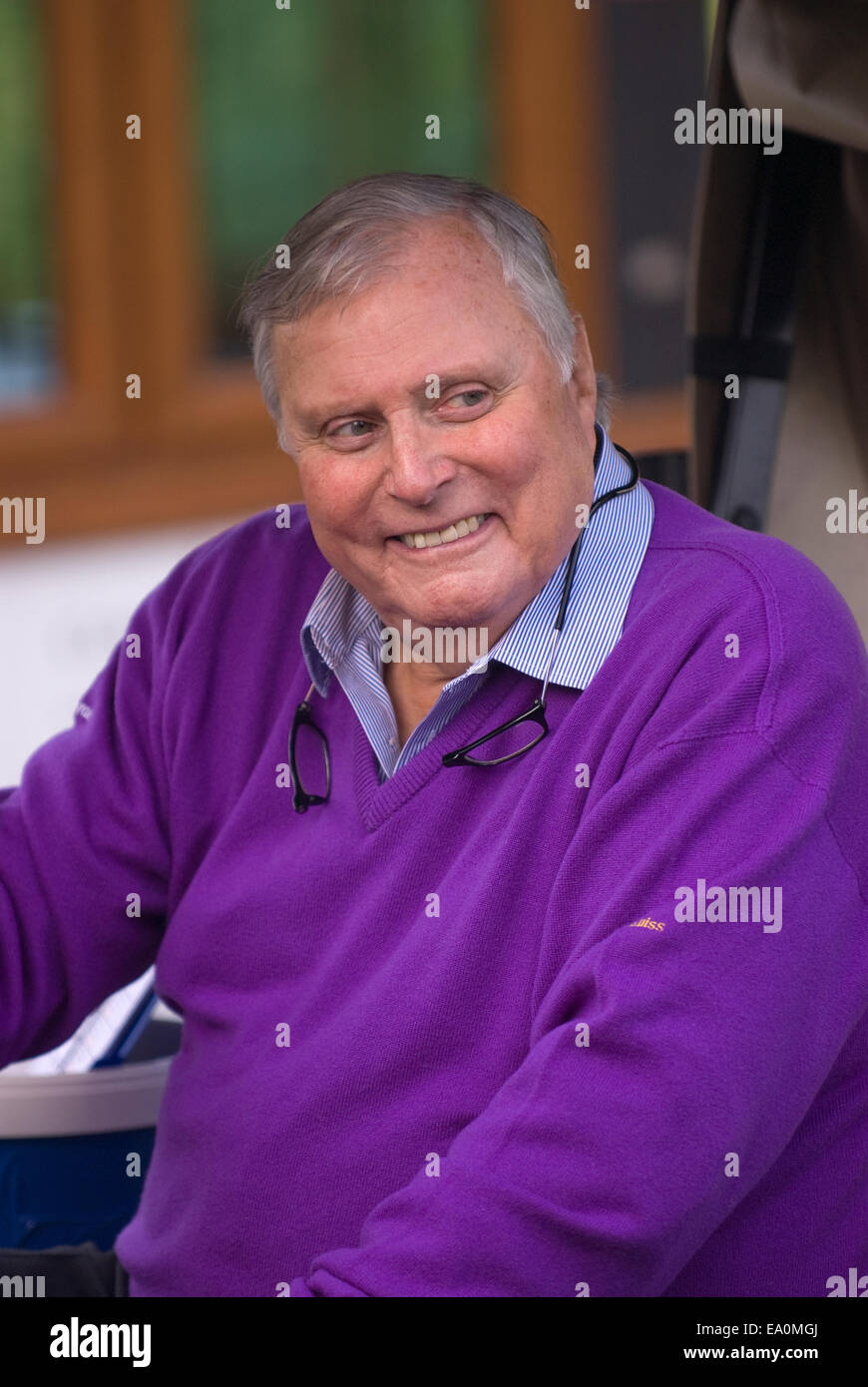 Former British professional golf player Peter Alliss (b1931, Berlin ...