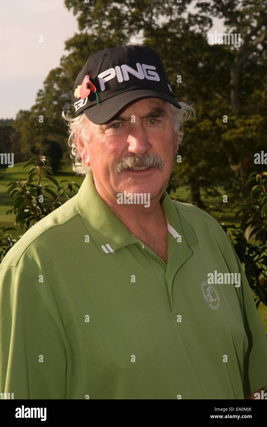 British actor P.H Moriarty (b.1939, London) attending a charity golf ...