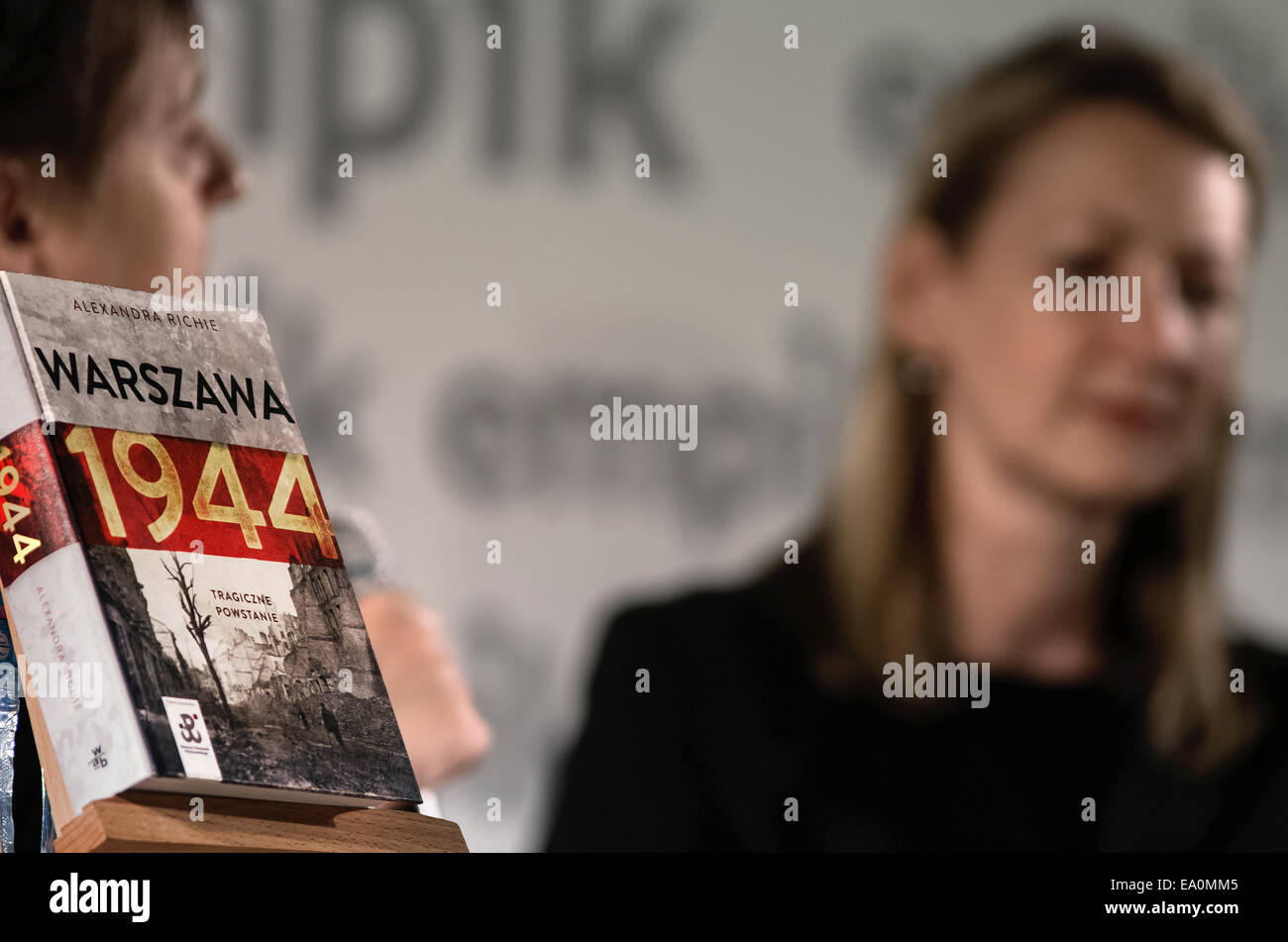 Poland, Warsaw: Alexandra Richie, PhD, the author of the book Warsaw ...