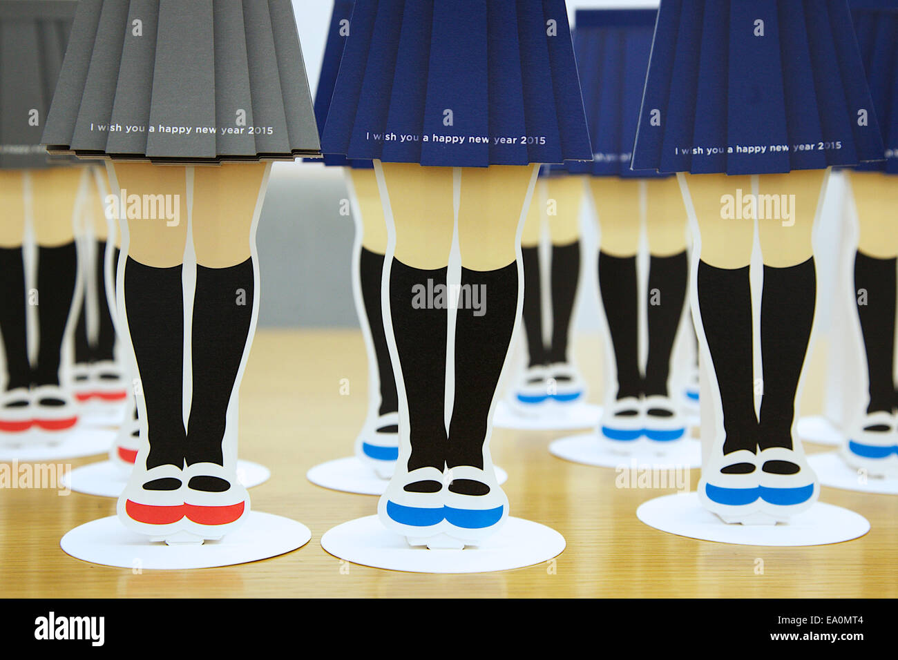 Graphic designer and art director Kaori Kato shows her 2015 "Skirt ...