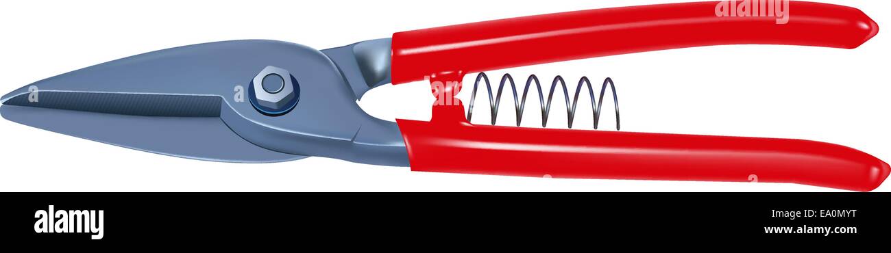 Tin snips hi-res stock photography and images - Alamy