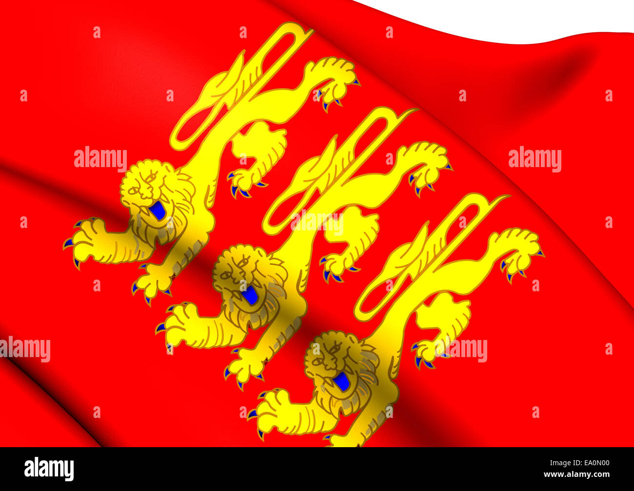 Flag of upper normandy hi-res stock photography and images - Alamy