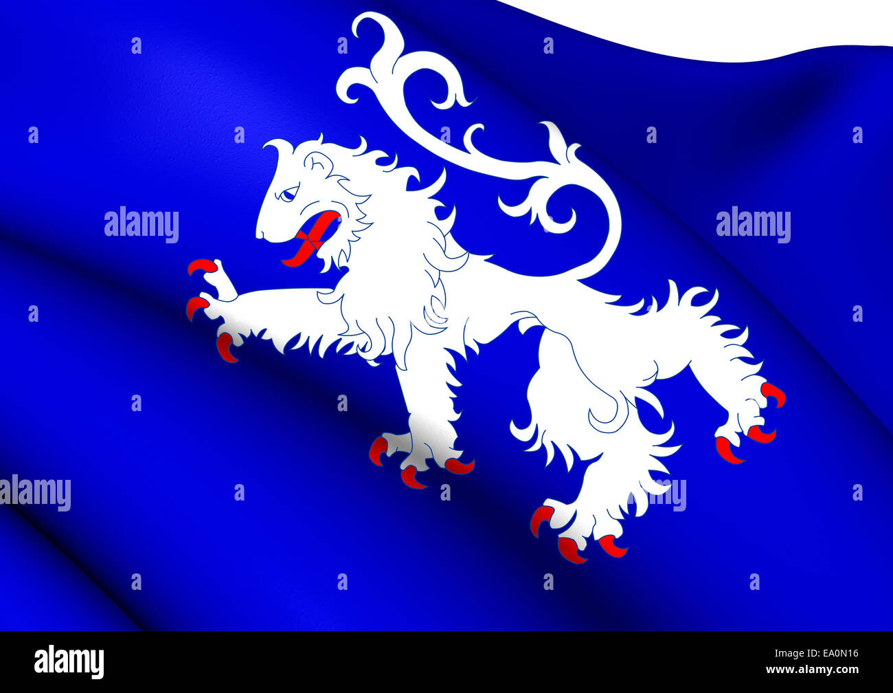 Flag of Halland Stock Photo - Alamy