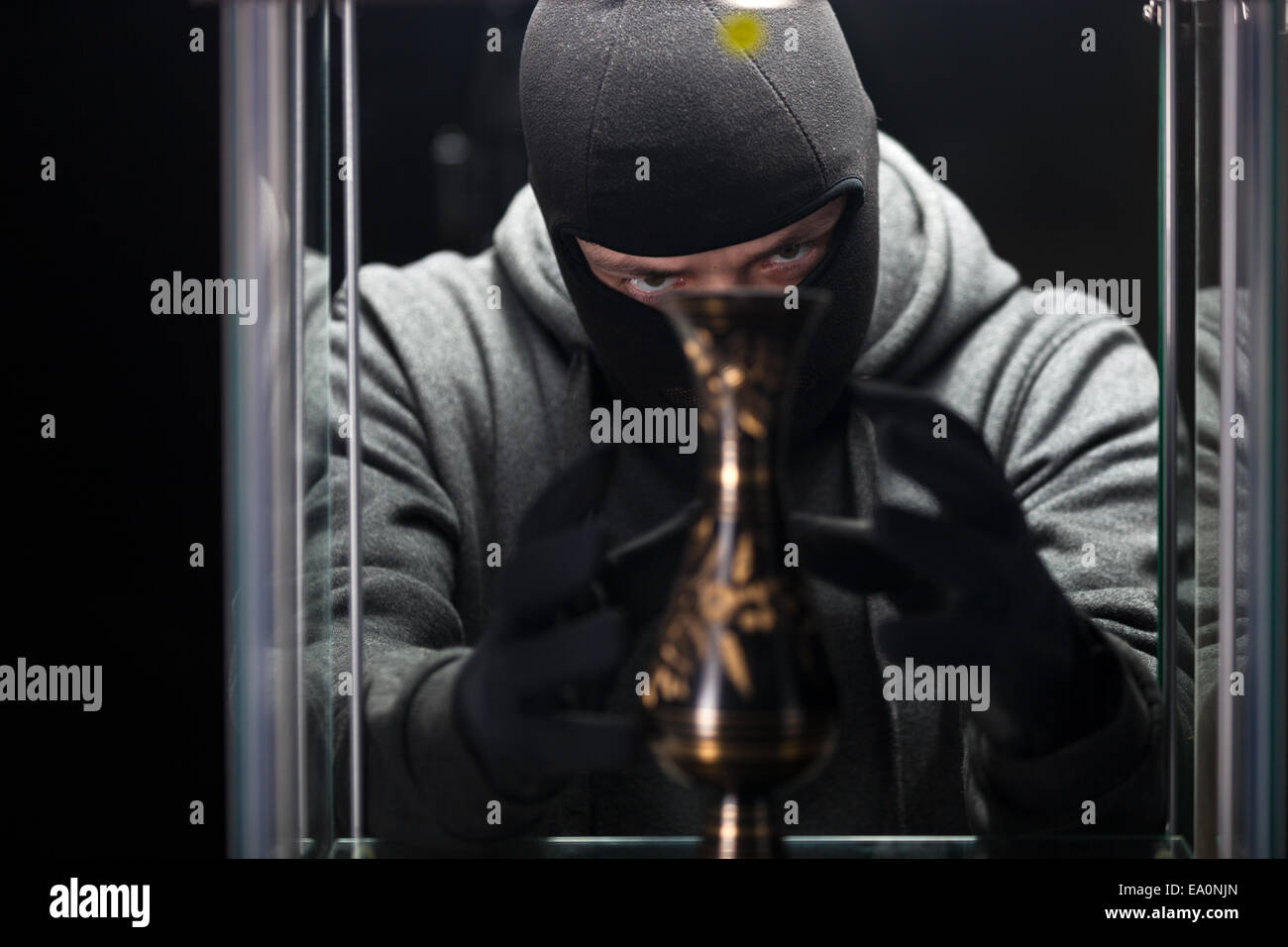 Gangster wearing mask hi-res stock photography and images - Alamy