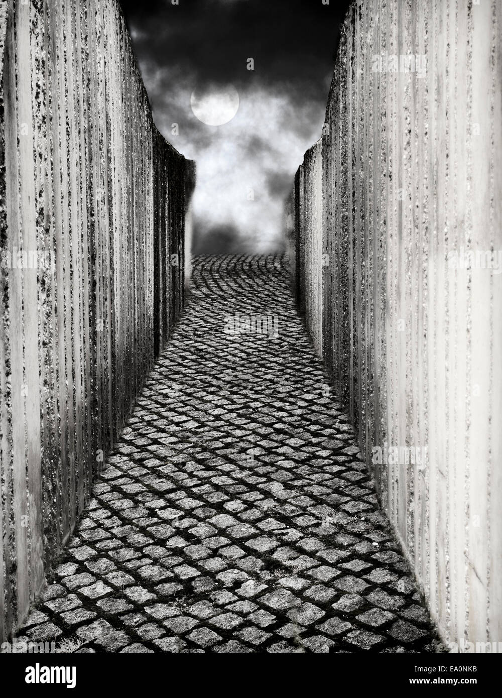 Narrow scary hi-res stock photography and images - Alamy