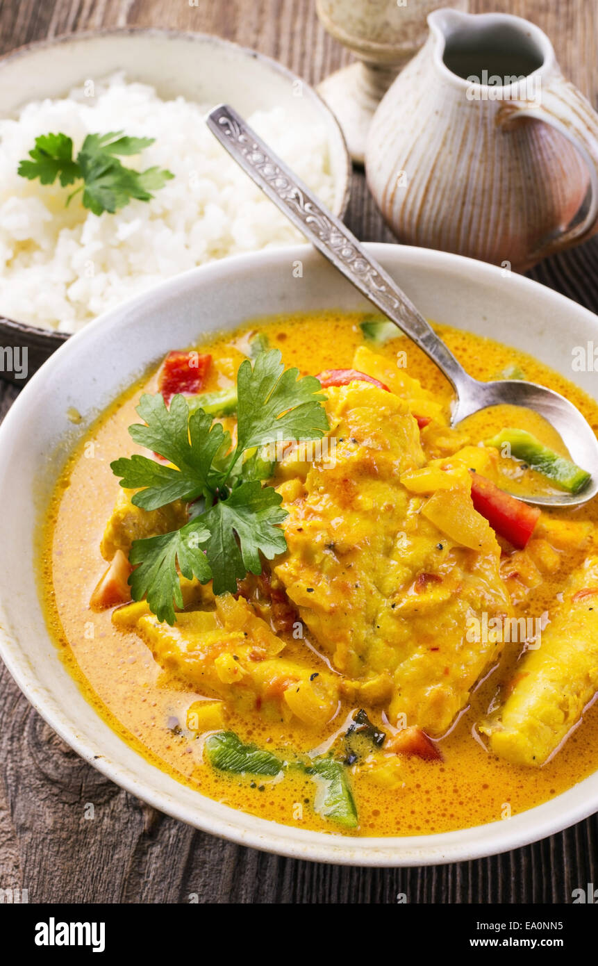 Spicy thai fish stew hi-res stock photography and images - Alamy