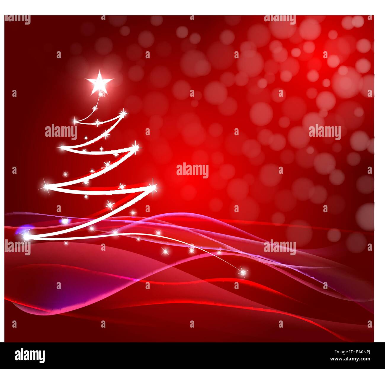 Tree lights abstract Stock Vector Images - Alamy