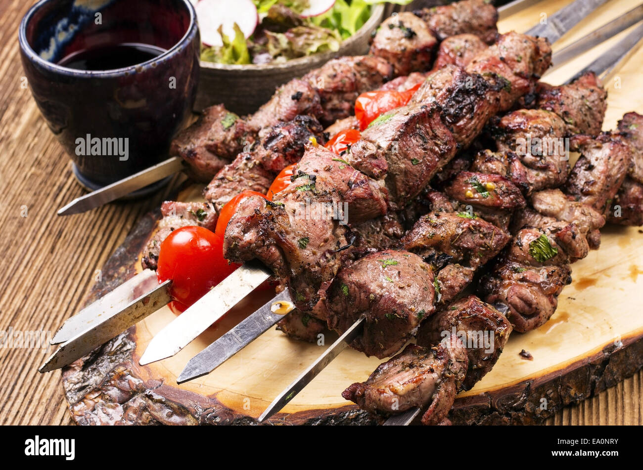 Shashlyk hi-res stock photography and images - Alamy