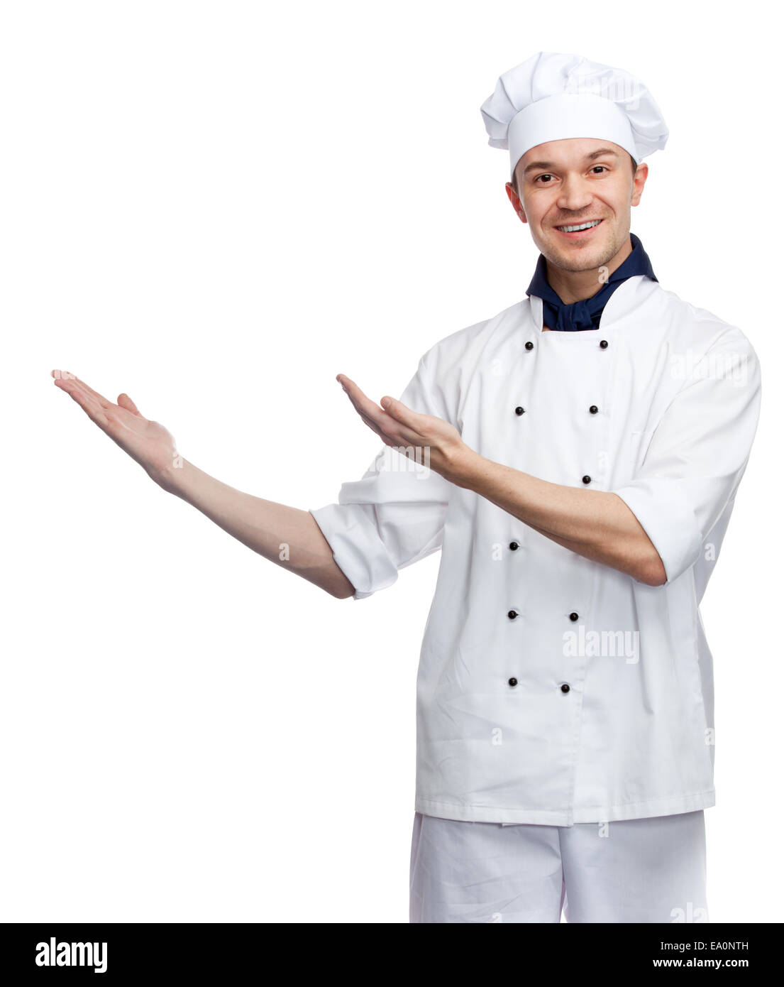 Handsome welcoming man smiling isolated hi-res stock photography and ...