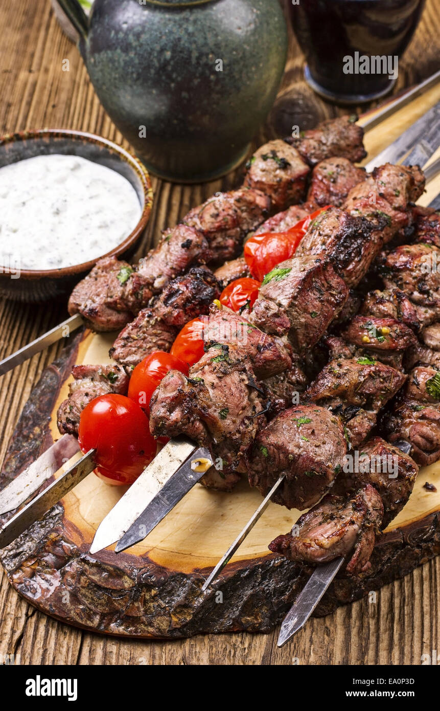 Kebab grilled hi-res stock photography and images - Alamy