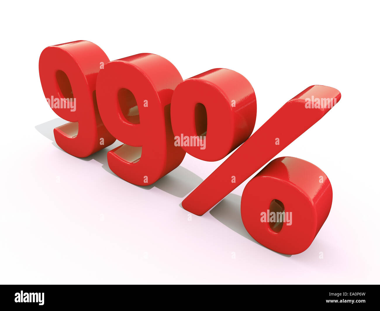 Percentage rate icon on a white background Stock Photo - Alamy