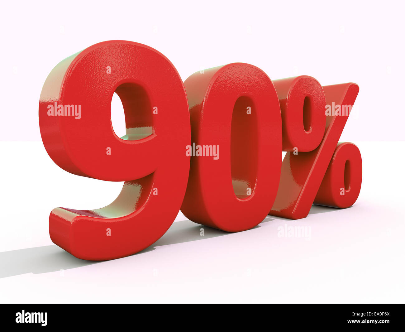Percentage rate icon on a white background Stock Photo - Alamy