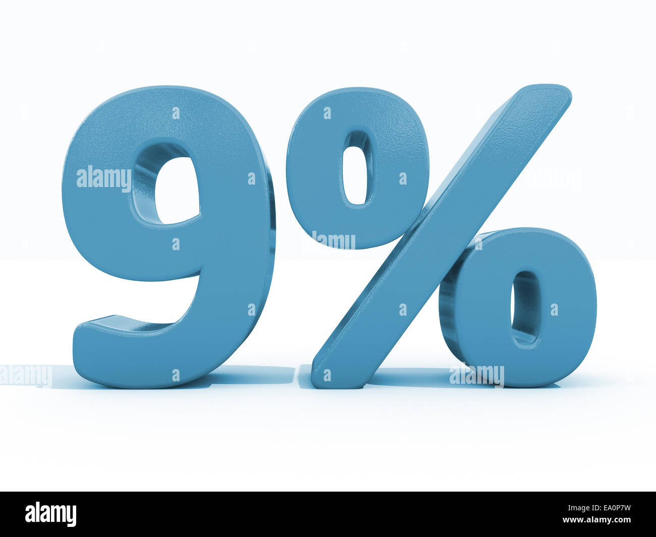 Percentage rate icon on a white background Stock Photo - Alamy