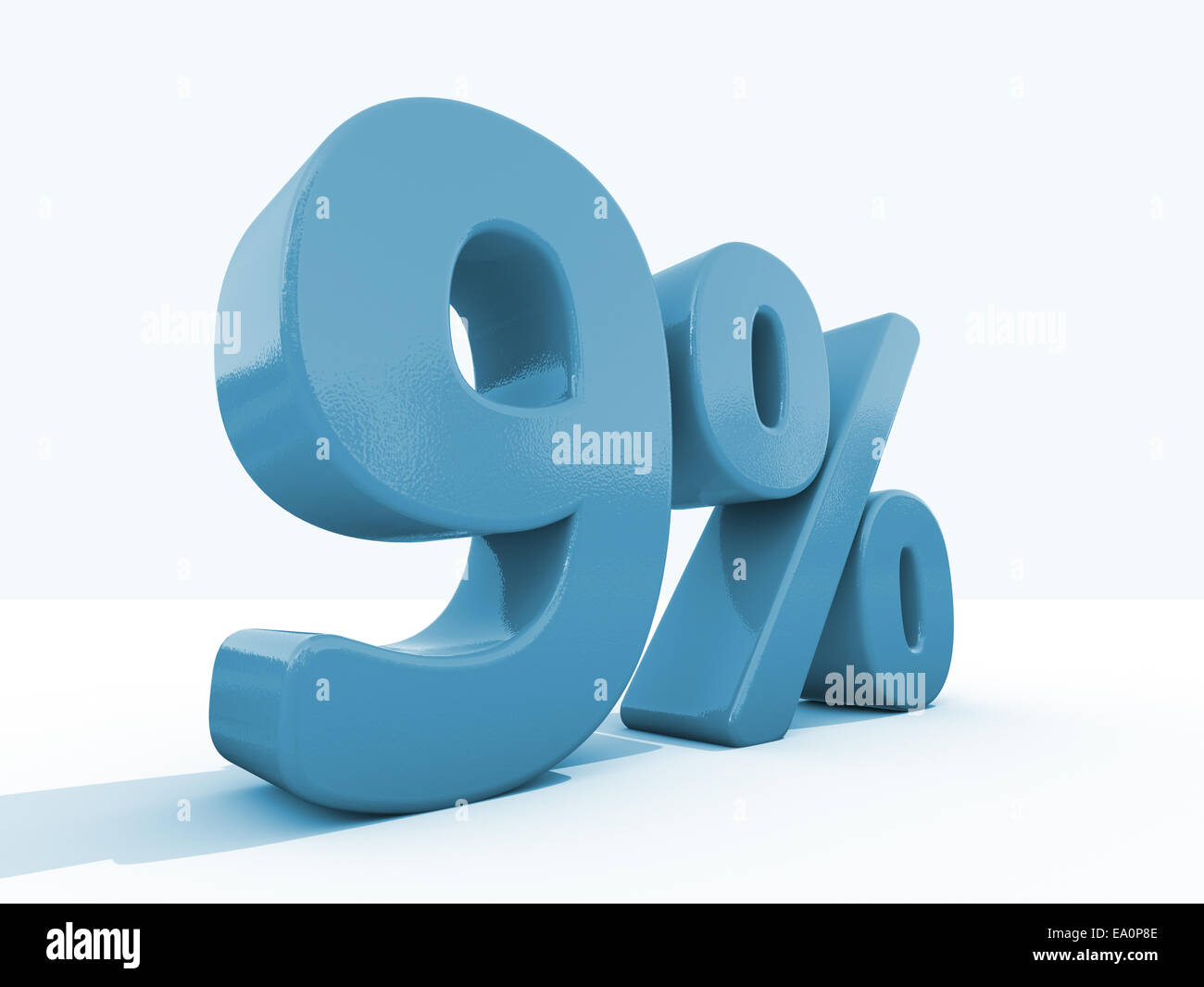 Percentage rate icon on a white background Stock Photo - Alamy