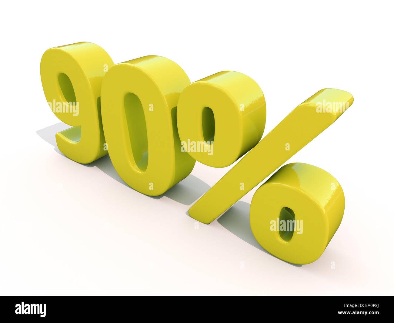 Percentage rate icon on a white background Stock Photo - Alamy
