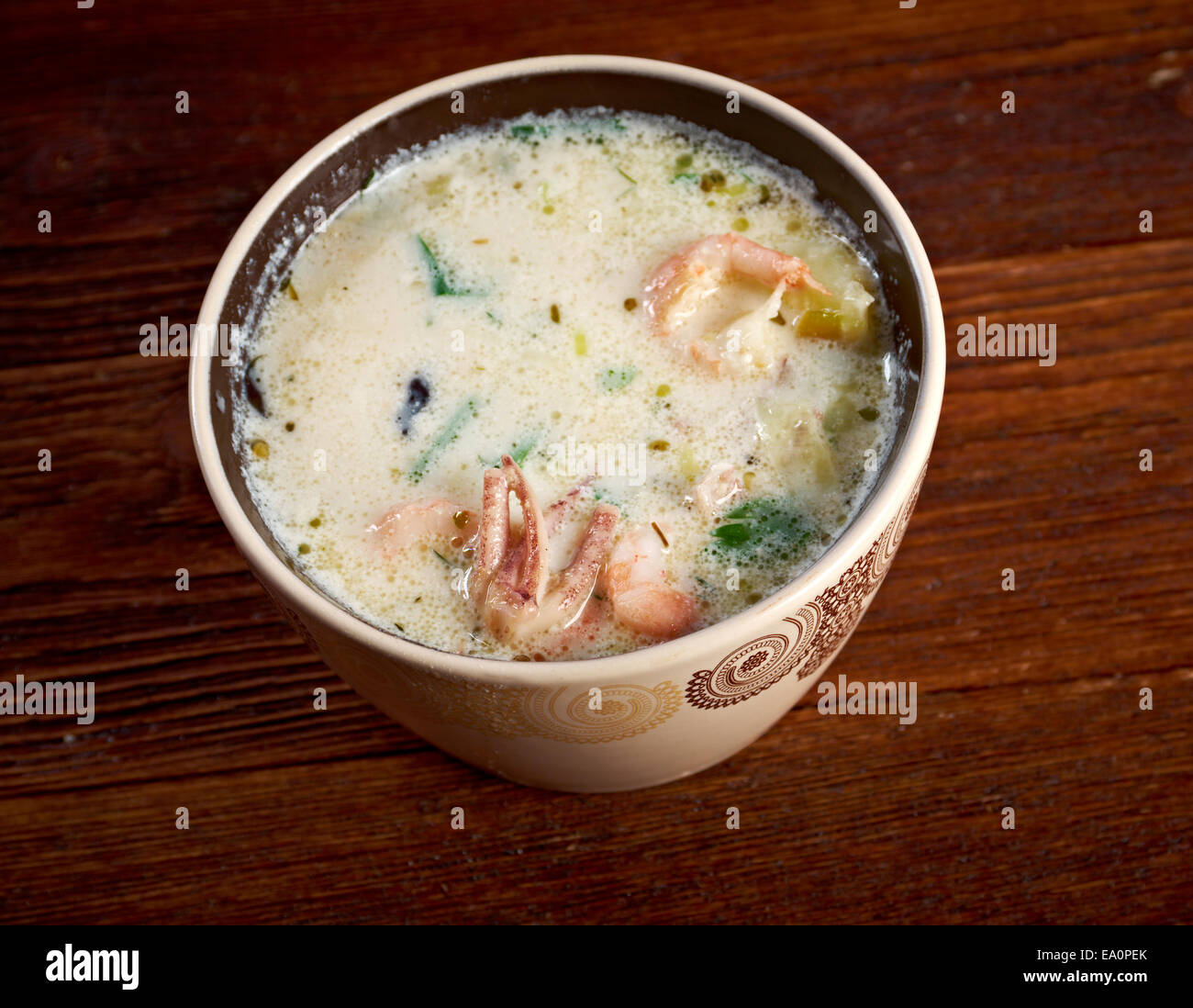 Seafood chowder hi-res stock photography and images - Alamy