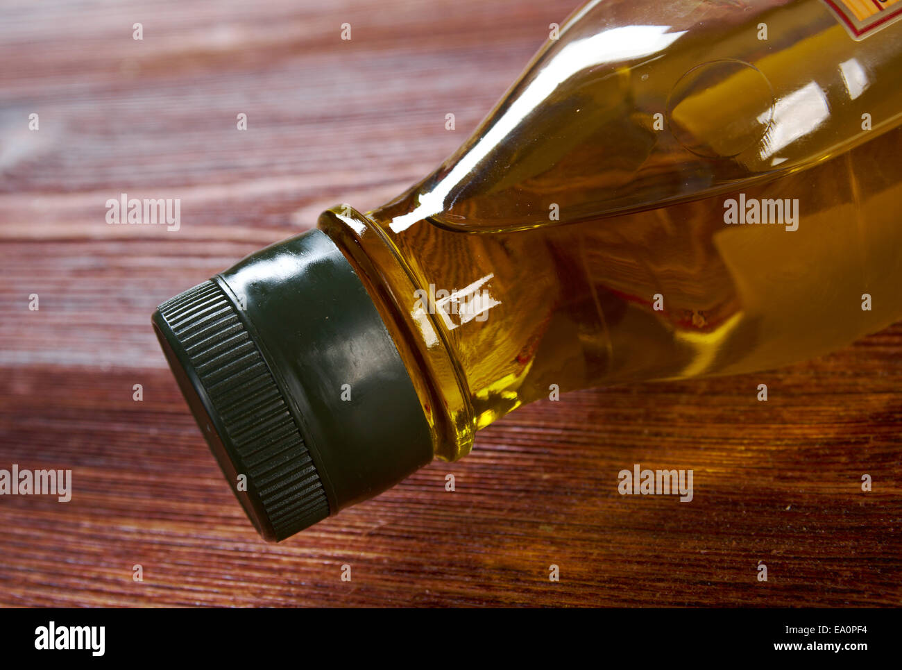 Vegetable oil bottle Stock Photo - Alamy